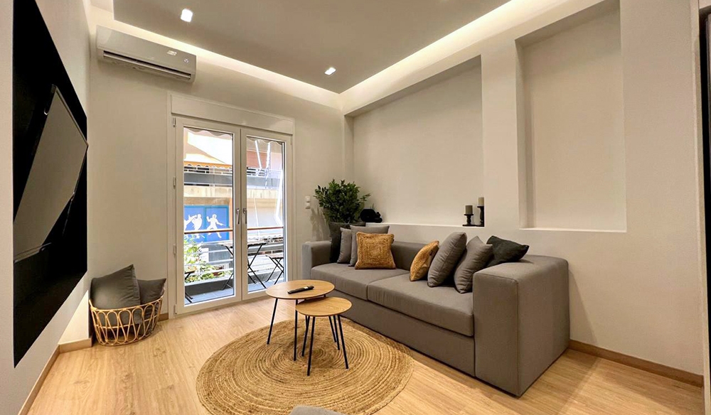 Pireas Redefined:Modern Renovated Apartment › Liv Homes Greece